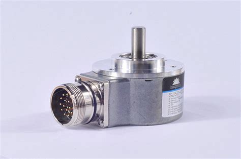 Gray Code 10 Bit Single Turn Absolute Encoder Solid Shaft 8mm