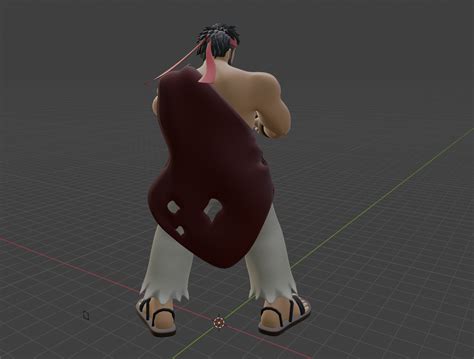 Ryu Street Fighter 3d Model By Summerforce
