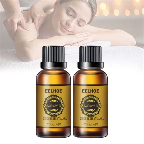 2 Pack Lymphatic Drainage Massager Oil For Massage Therapy Belly
