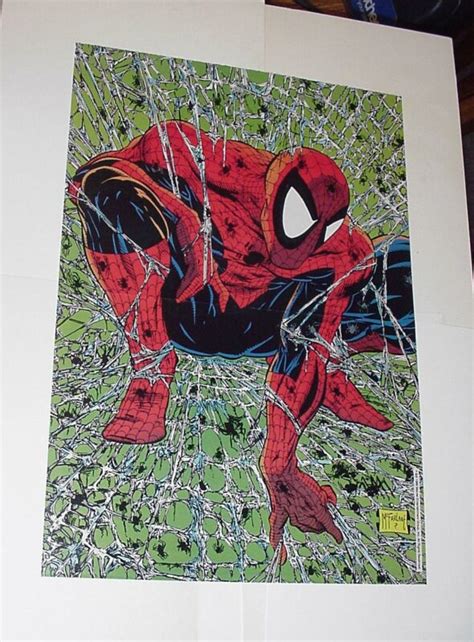 Spider Man Poster 68 Web Poster Todd Mcfarlane Bidrevolution
