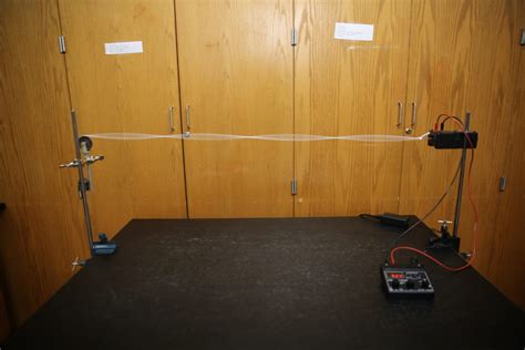 3B22 10 Standing Waves On A Rope TAMU Physics Lab Center