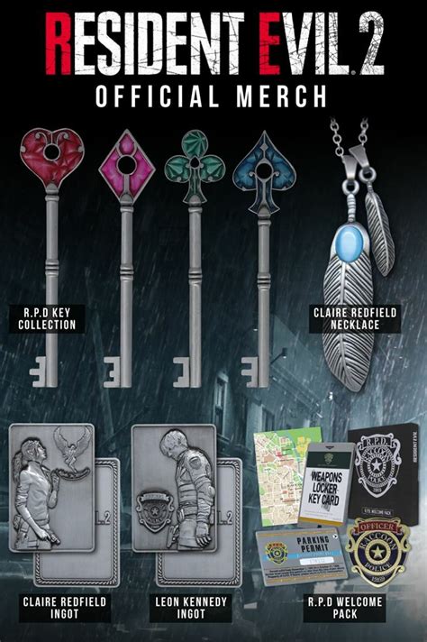 Officially Licensed Resident Evil 2 Merch Line Launches Gonintendo
