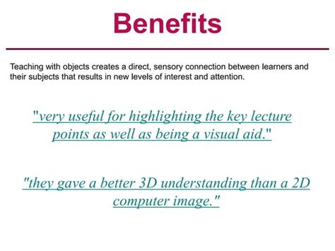 Object Based Learning Ppt