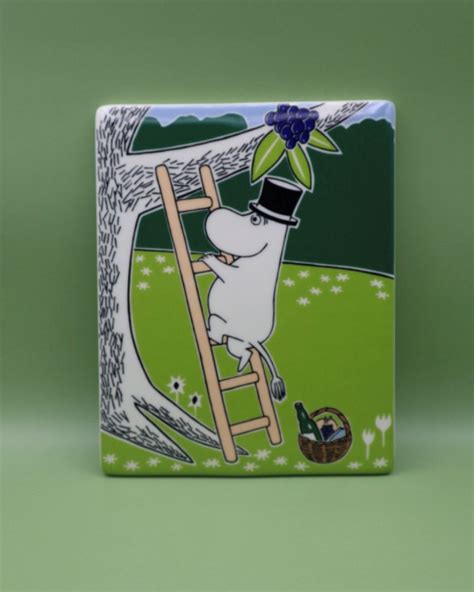 Arabia Muumi Koristepuu Seinälaatta Muumipappa Revised Shop