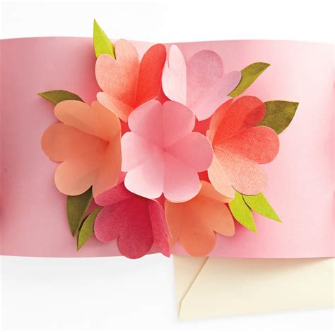 Craft Maniacs Flower Pop Up Card