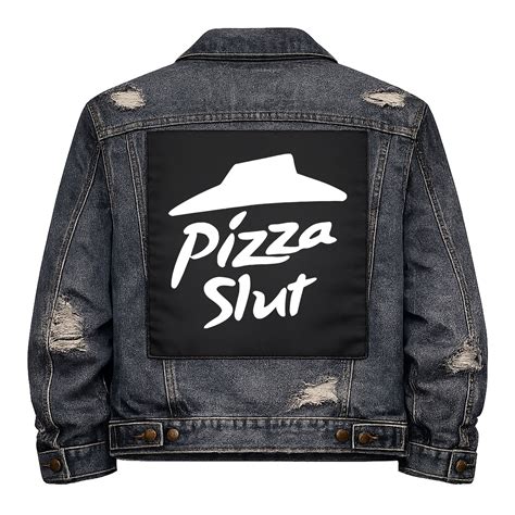 Pizza Slut Back Patch Chaos Creations