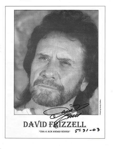 David Frizzell Signed Live Concert Event Program Autographia