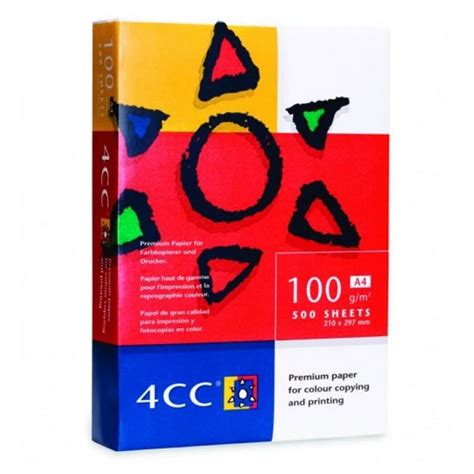 4cc Premium Paper A4 100gsm 500sheets Ream White Price In Doha Qatar