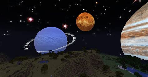 Solar System Skybox Requires Optifine Minecraft Texture Pack