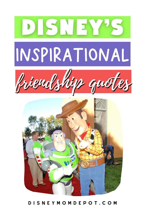 45 Disney Quotes About Friendship Disney Mom Depot