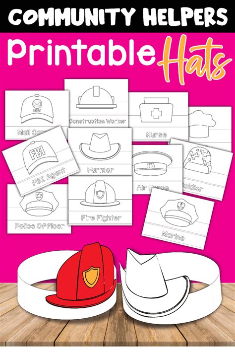 Printable Hat Printable Paper Crafts