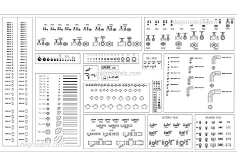 Free Electric And Plumbing Symbols Download Cad Block