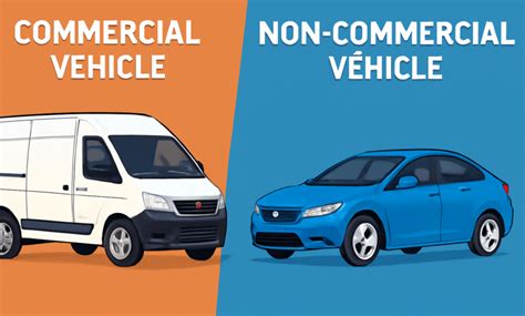 Commercial Vehicle Vs Non Commercial Vehicle Smart Guide