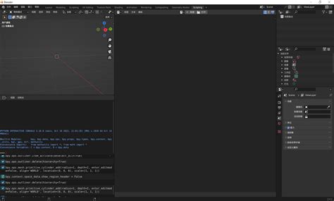 实验笔记：基础的blender python脚本编写 哔哩哔哩