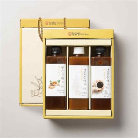 힐링힐 생강진액 생강가루 선물세트 힐링힐 산엔청쇼핑몰