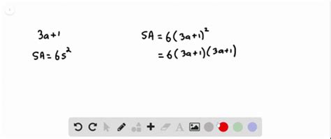 SOLVED Each Expression Represents The Side Length Of A Cube Write A Polynomial In Standard Form
