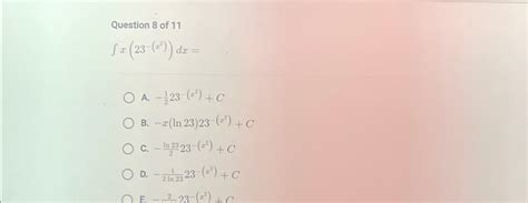 Solved Question 8 ﻿of