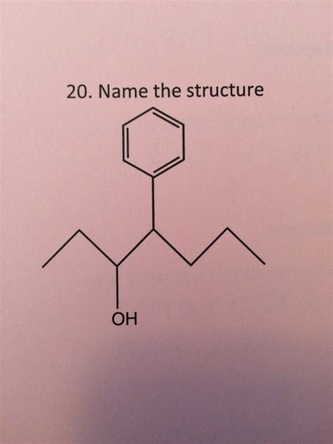 Solved Name The Structure