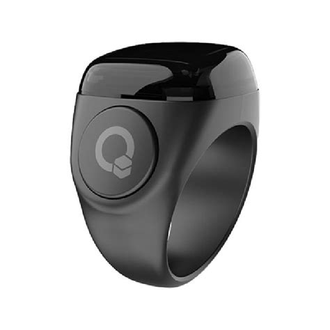Iqibla Zikr Smart Noor N01 Ring 22mm Black Xcite Kuwait