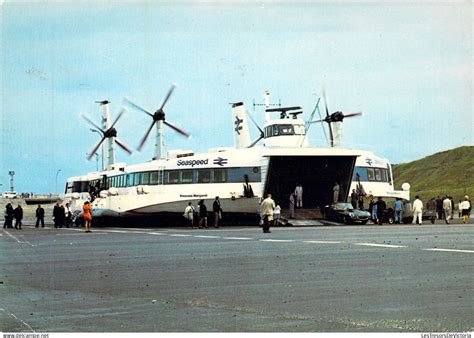Hovercrafts Bateaux Hovercraft Sr N 4 Princess Margaret Aeroglisseur Carte Postale