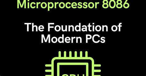 Microprocessor 8086