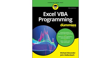 Excel Vba Programming For Dummies 5th Edition Book