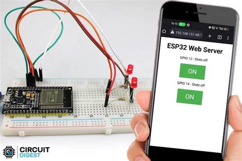 Find Out How To Build A Diy Led Webserver With Esp32 A Step By Step