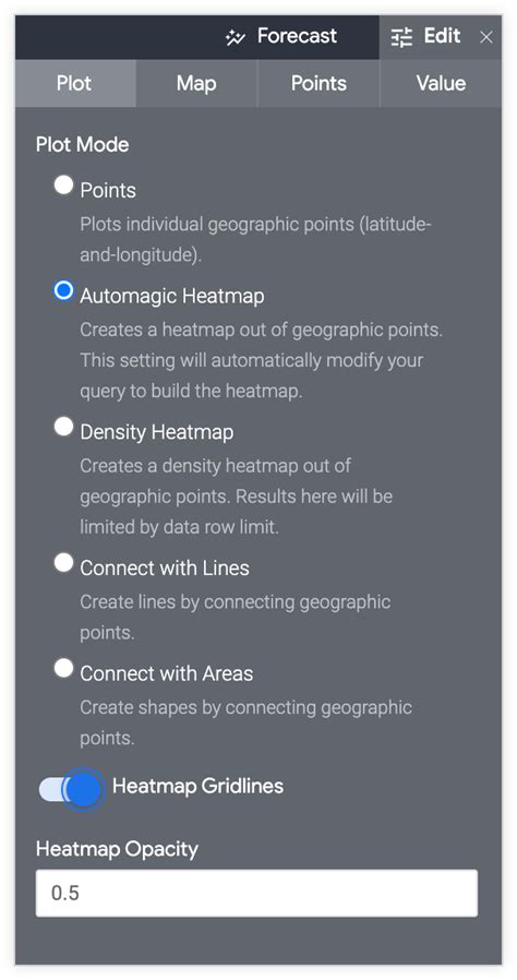 Google Maps Chart Options Looker Google Cloud