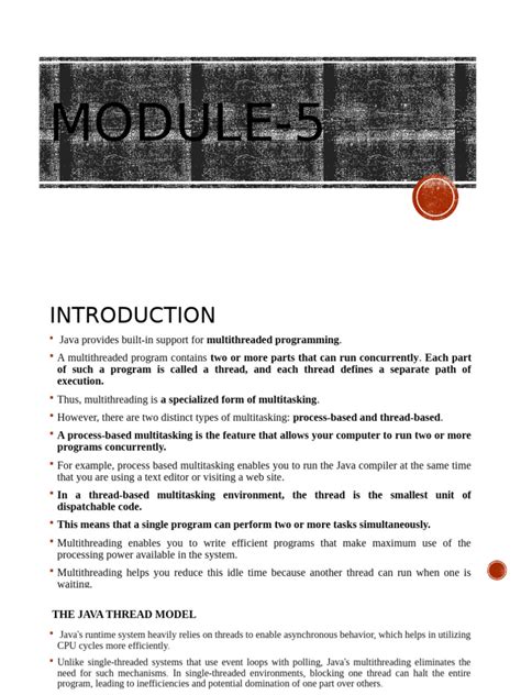Module 5 Oops With Java Pdf Method Computer Programming Class Computer Programming