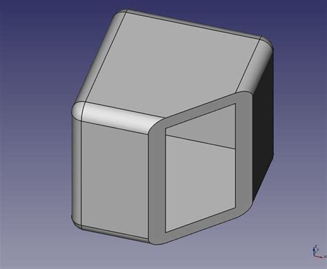 Freecad How To Hollow Out A Solid Xsim