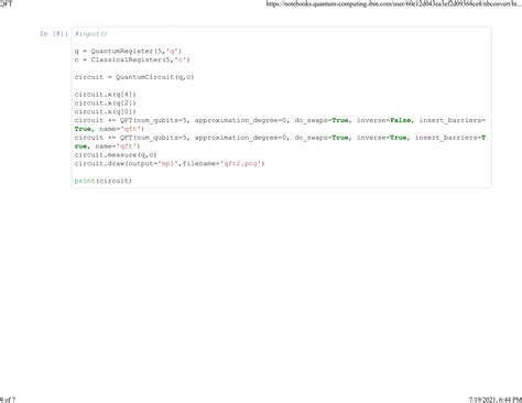 Quantum Fourier Transform Pdf