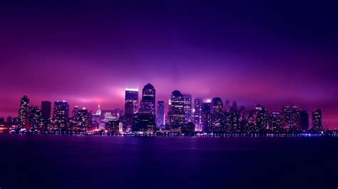 Aesthetic City Night Lights Pics