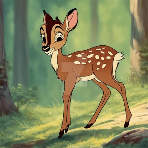 Bambi Disney Animated Film By Moonlight123tiger9 On Deviantart
