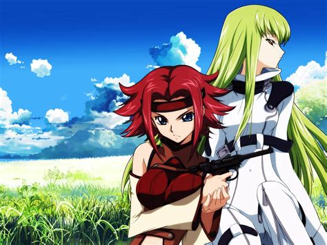 Kallen Stadtfeld Anime Girls Anime Code Geass Hd Wallpaper Rare