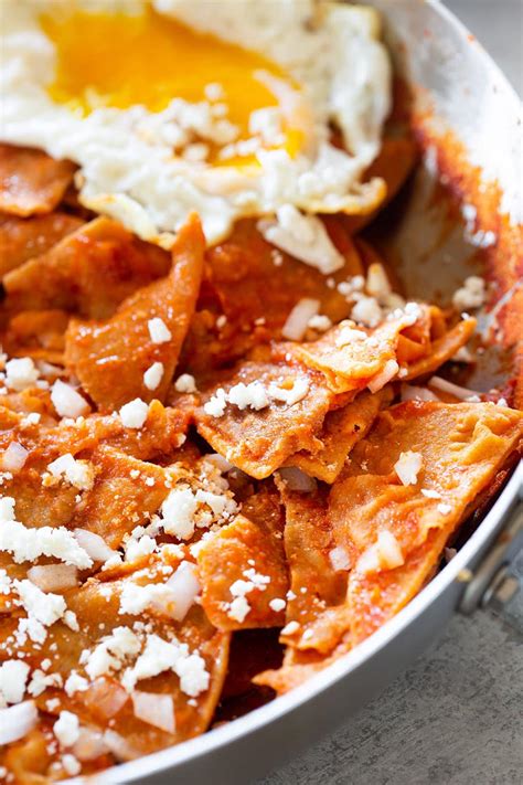 Authentic Mexican Chilaquiles Rojos Recipe Maricruz Avalos Kitchen Blog