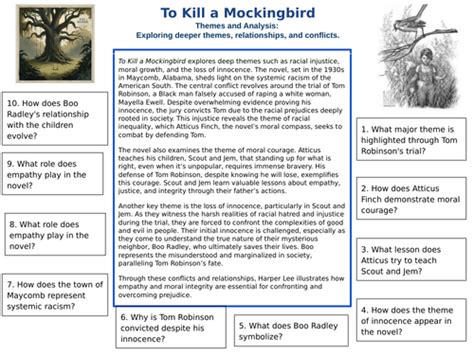 To Kill A Mockingbird Guided Reading Resource 3 Different Levels