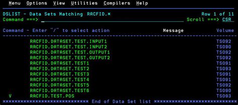 view edit options tso ispf tutorial
