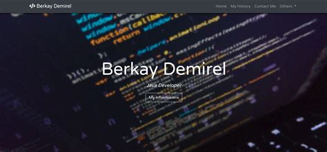 Github Bootstrap Kodlarım Berkay Demirel Blog