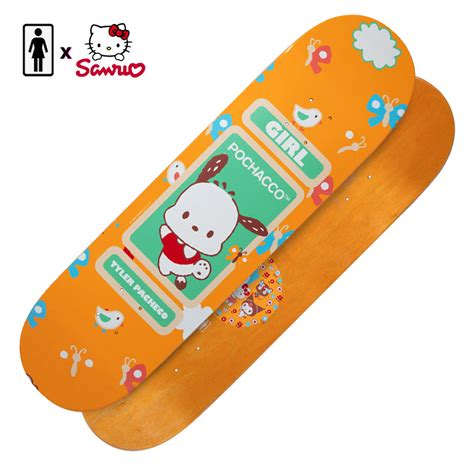 Girl X Sanrio Hello Kitty Friends Pacheco 8 0 Deck Skater Hq