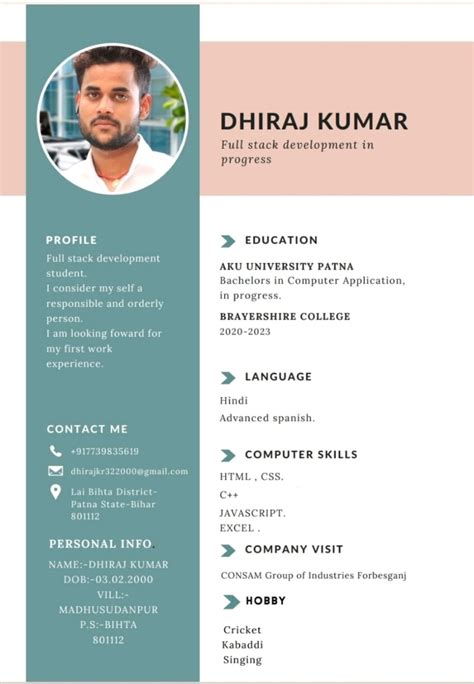 Dhiraj Roy On Linkedin Fresherjobs Job