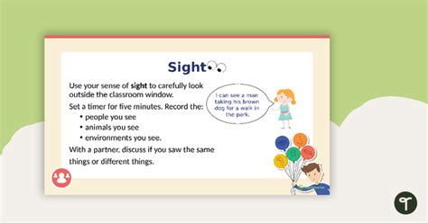 Exploring The Five Senses PowerPoint Teach Starter
