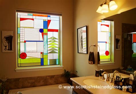 Frank Lloyd Wright Stained Glass Doors