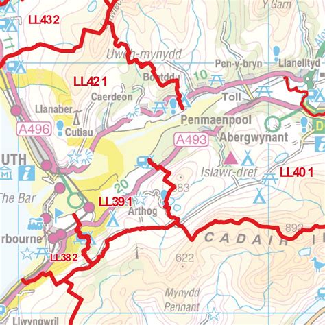 Xyz Postcode Sector Map S9 North Wales By Xyz Maps Avenza Maps
