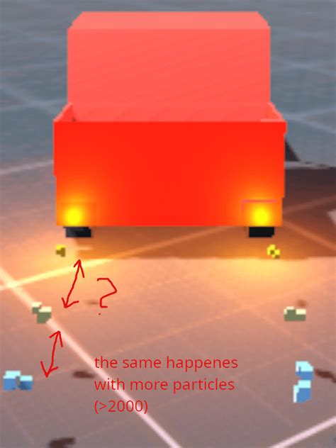 Why Are Particles Grouping Like That R Godot
