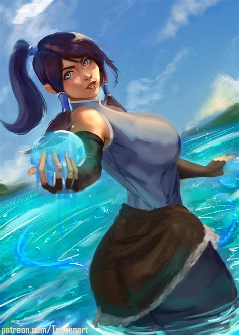 Fanart Korra By Me [tsukenart] R Thelastairbender
