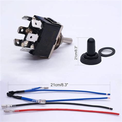 Waterproof Reverse Polarity Toggle Switch 12v 30a Dc Motor 48 Off