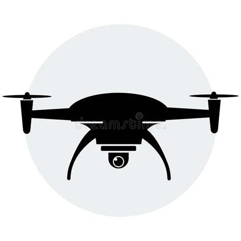 Drone Symbol Graphic Design Drone Icon Design Vector Sign Stock