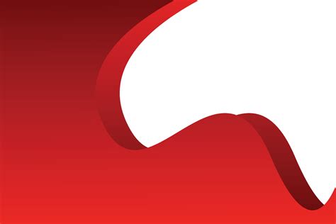 Red Curve On A White Background 11857624 Vector Art At Vecteezy