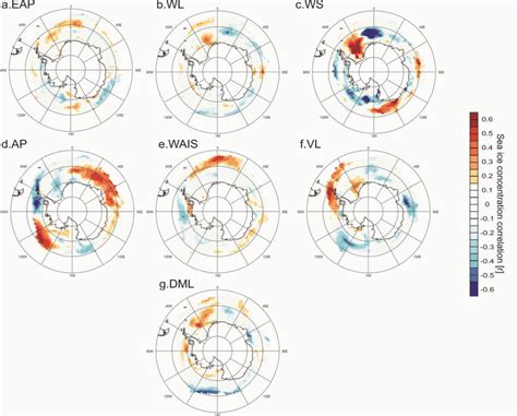 Spatial Correlation Plots Of Standardized Regional Snow Accumulation Download Scientific