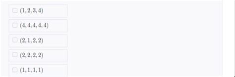 Solved Which Of The Following Sequences Corresponds To The